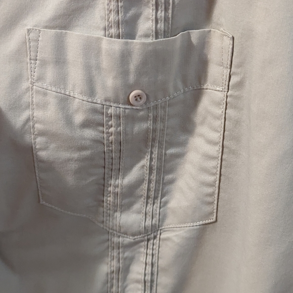 Priority Male | Shirts | Traditional 4pocket Guayabera Cream | Poshmark